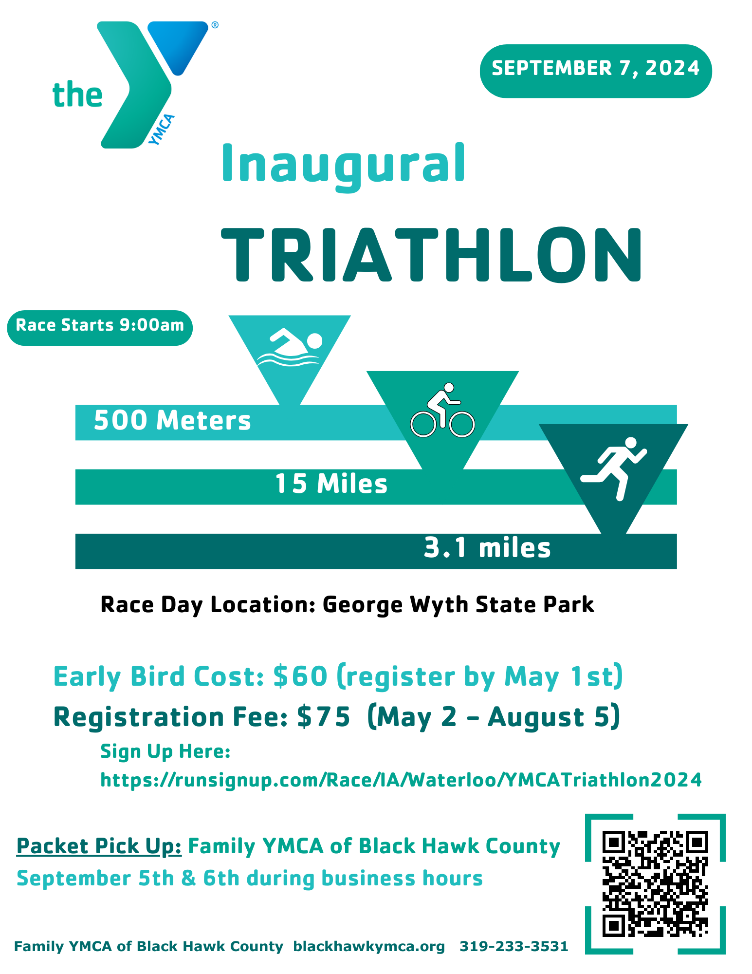 YMCA Triathlon - Family YMCA of Black Hawk County